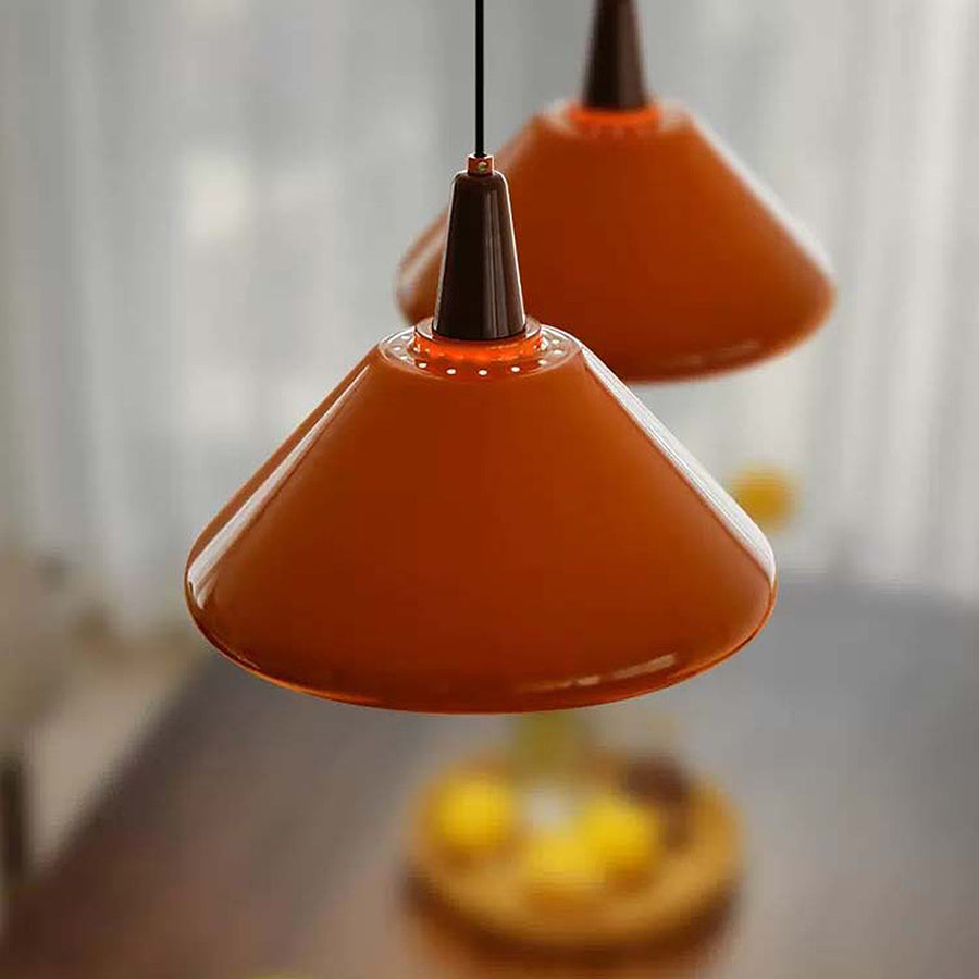 Lampsmodern Pendant Lights Modern Orange Iron Simple Kitchen Pendant Light
