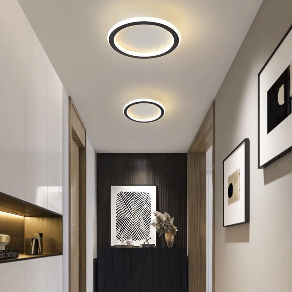 Lampsmodern Small Ceiling Lights Contemporary LED Bedroom Flush Ceiling ...