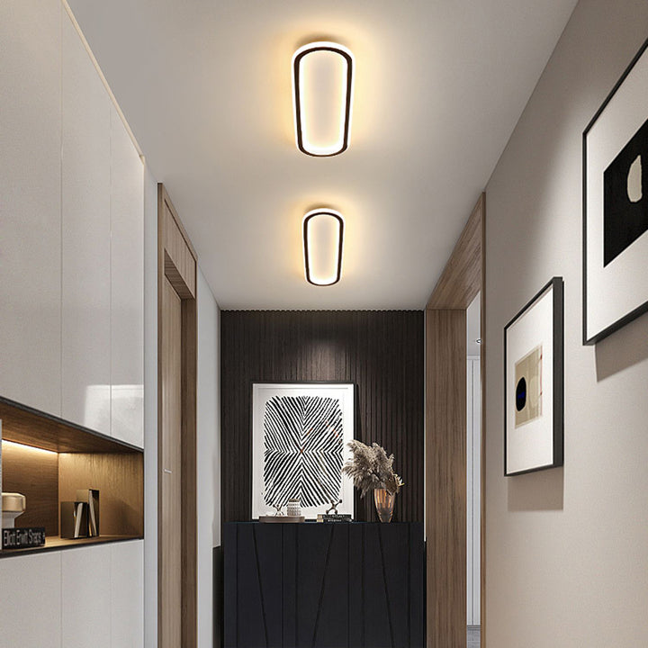 Lampsmodern Modern Corridor Aisle Long Ceiling Light Color Changing ...