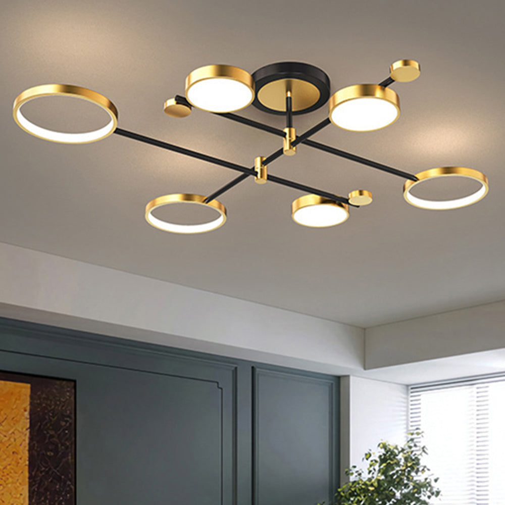 Lampsmodern Ceiling Lights Modern Art Deco LED Living Room Ceiling Light