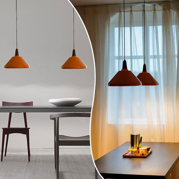 Lampsmodern Pendant Lights Modern Orange Iron Simple Kitchen Pendant Light