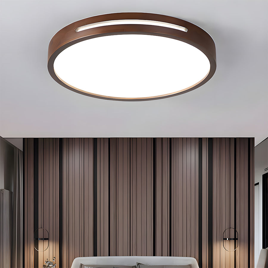 Lampsmodern Ceiling Lights Nordic Chic Wood LED Ceiling Light For Bedroom