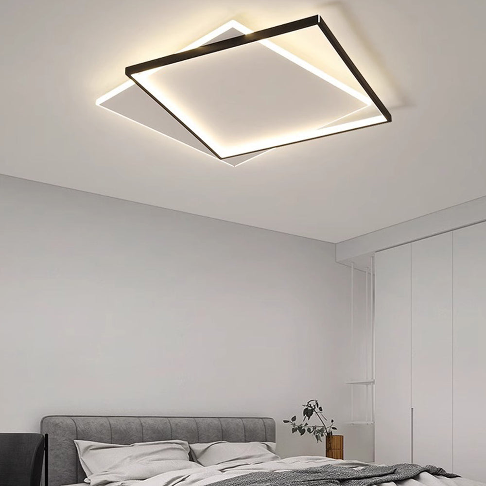 Lampsmodern LED Ceiling Lights Modern Square Bedroom Ceiling Lighting