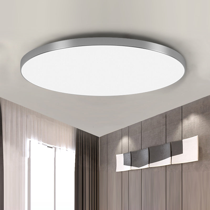 Lampsmodern Minimalism Round Led Ceiling Light Simple Black Ceiling Lamp