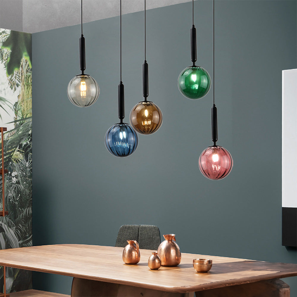 Lampsmodern Modern Colorful Pendant Light Round Pendant Lamp