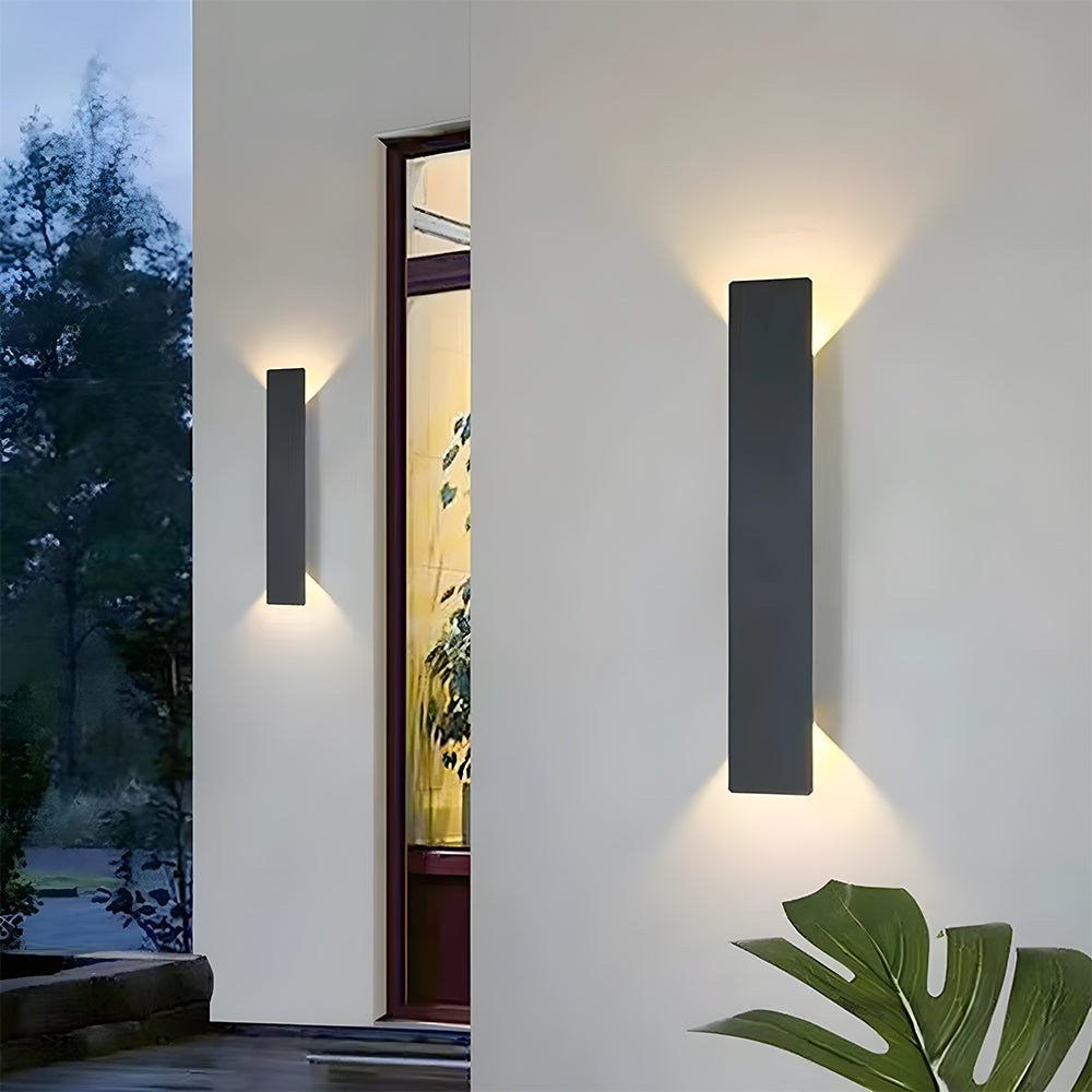 Lampsmodern Outdoor Wall Light IP65 Waterproof LED Wall Light Gardens ...