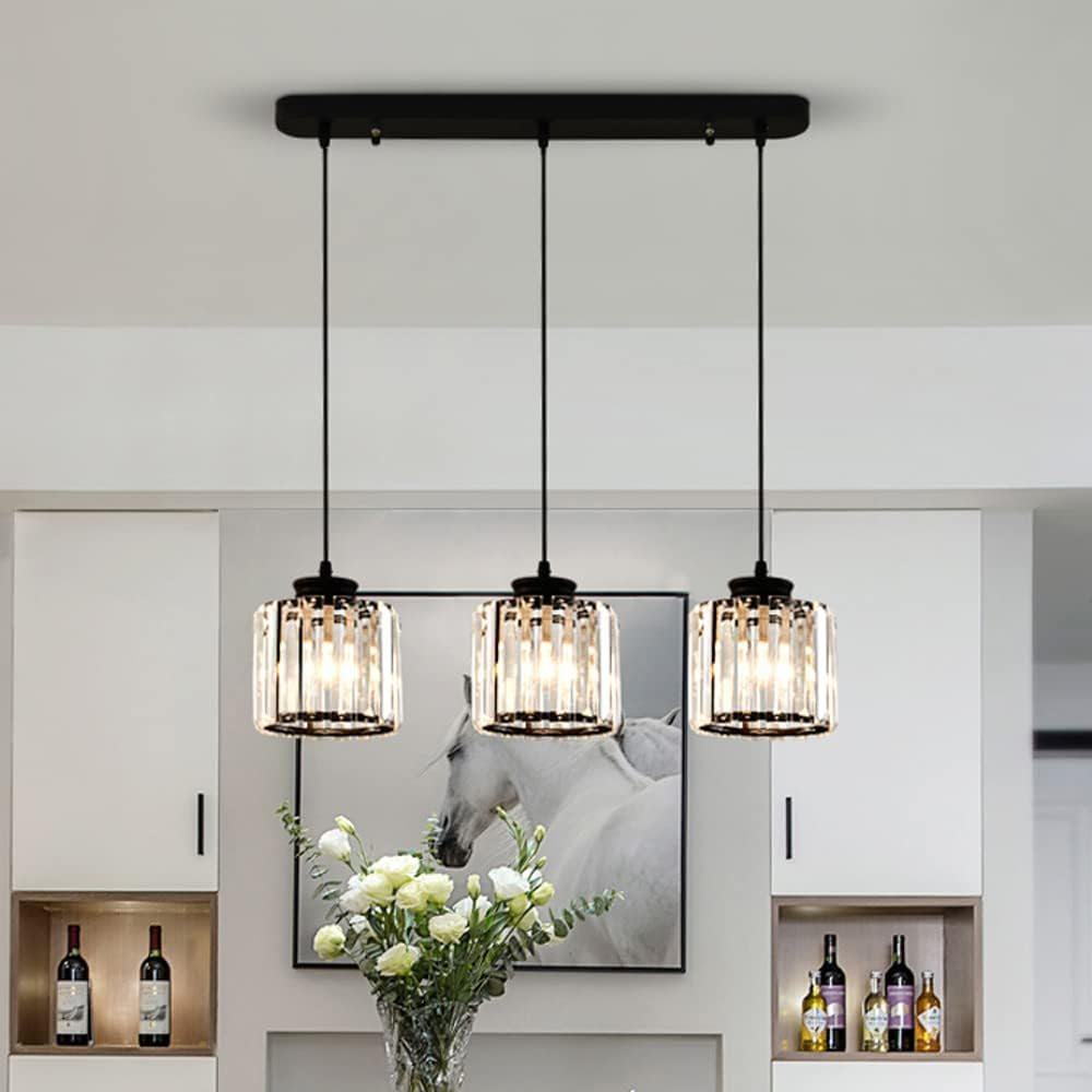 Lampsmodern Chandelier Simple Modern Crystal Kitchen Pendant Lamps