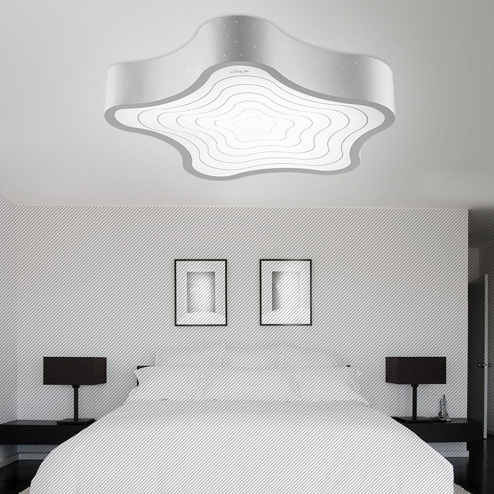 Lampsmodern Flush Ceiling Lights White Creative LED Ceiling Light