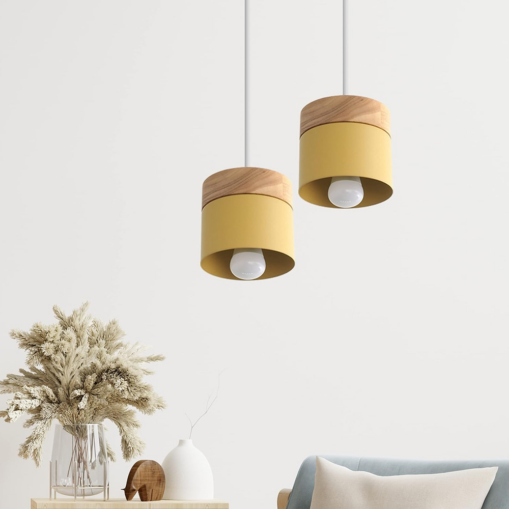 Lampsmodern Modern Wood Simple Small Pendant Light Kitchen Pendant Lighting