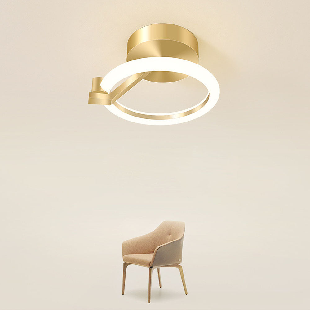 Lampsmodern Hallway Ceiling Light Gold Living Room LED Ceiling Lights