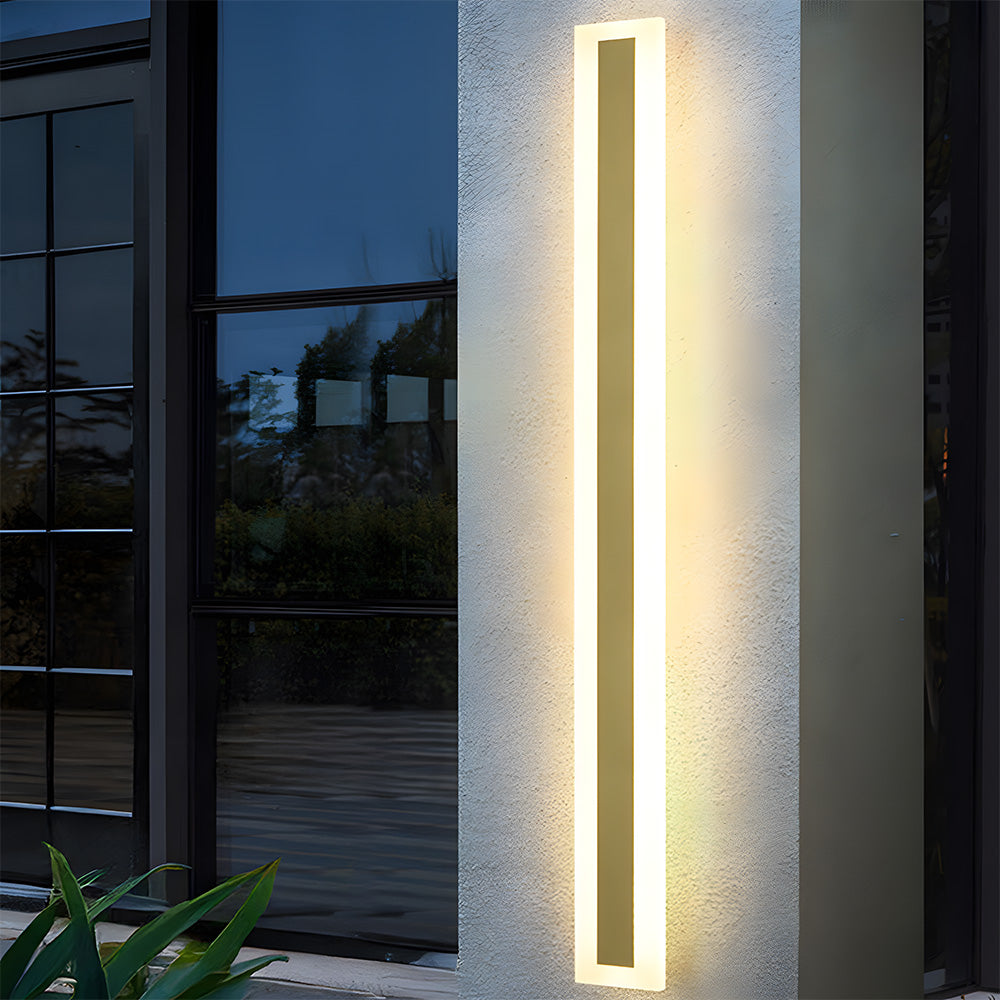Ultra modern stainless steel led outdoor external wall lights ...