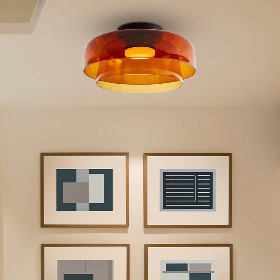 Lampsmodern Flush Mount Ceiling Light Glass Kitchen Glass Ceiling Lamp