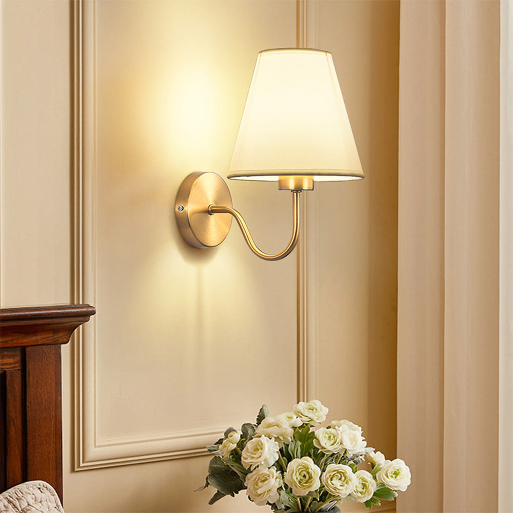 Lampsmodern Wall Lights Retro Fiber Stylish Bedroom Wall Light