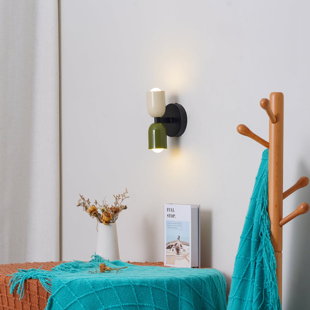 Lampsmodern Vintage Short Wall Lights Double Head Creative Utility Room ...