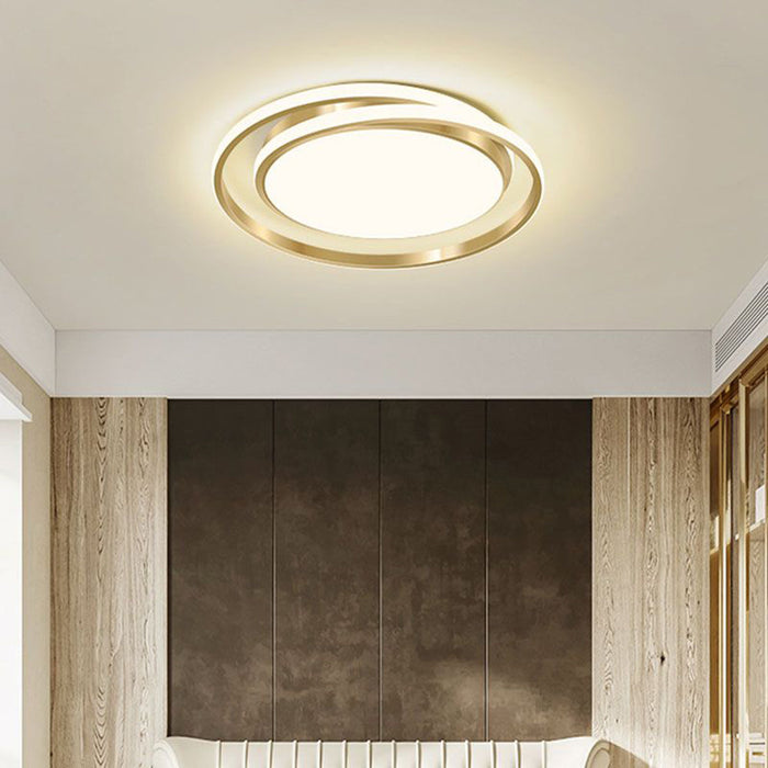 Lampsmodern Flush Ceiling Lights LED Circle Living Room Ceiling Light