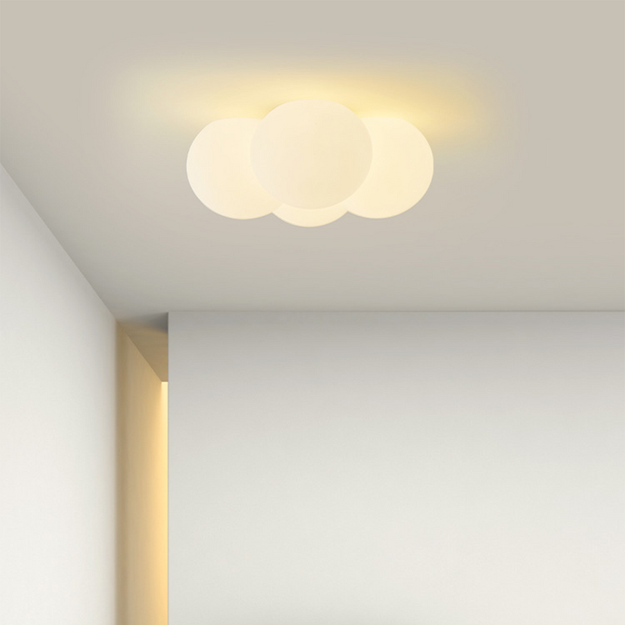 Lampsmodern Nordic Warm Cloud Low Ceiling Light LED Ceiling Lights For ...