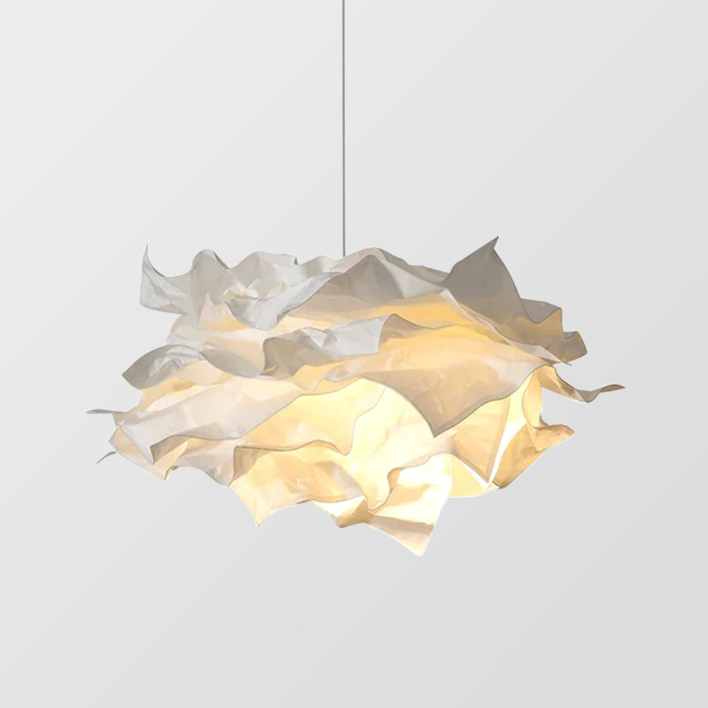 Lampsmodern White Pendant Light Art Decor Hanging Lamp For Bedroom