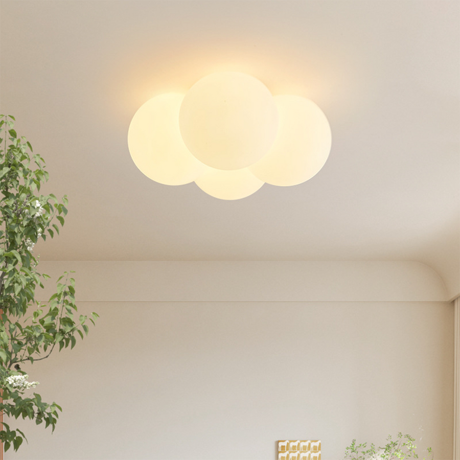 Lampsmodern Nordic Warm Cloud Low Ceiling Light LED Ceiling Lights For ...