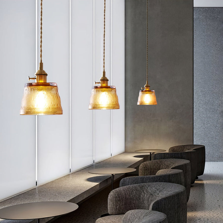 Lampsmodern Modern Small Glass Hanging Light Nordic Living Room Pendant ...