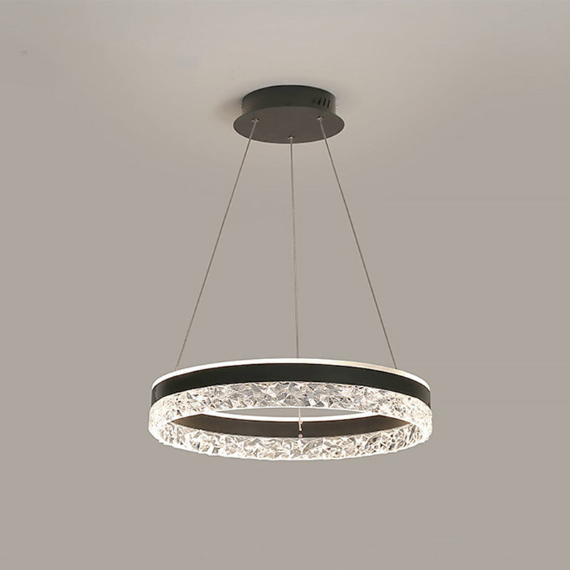 Lampsmodern Light Luxury Led Pendant Lighting Modern Circular Pendant ...