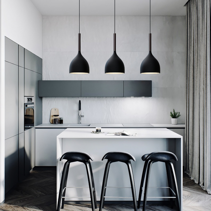 Lampsmodern Modern Metal Triple Ceiling Lights Info Single-Head Lamp ...