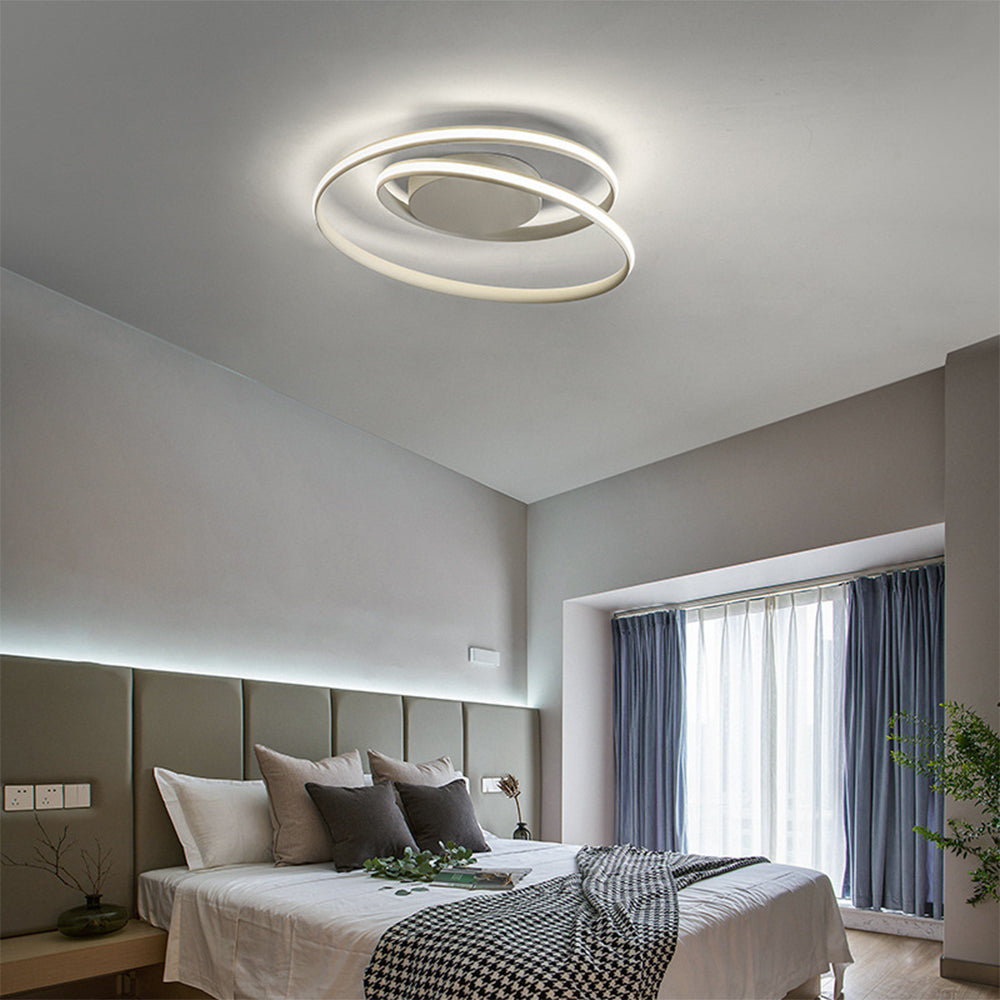 Lampsmodern Flush Mount Ceiling Light Minimalist Iron Living Room ...