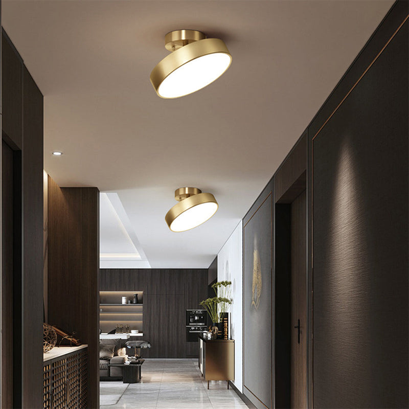 Lampsmodern Simple Led Ceiling Lights Semi Flush Bedroom Ceiling Light